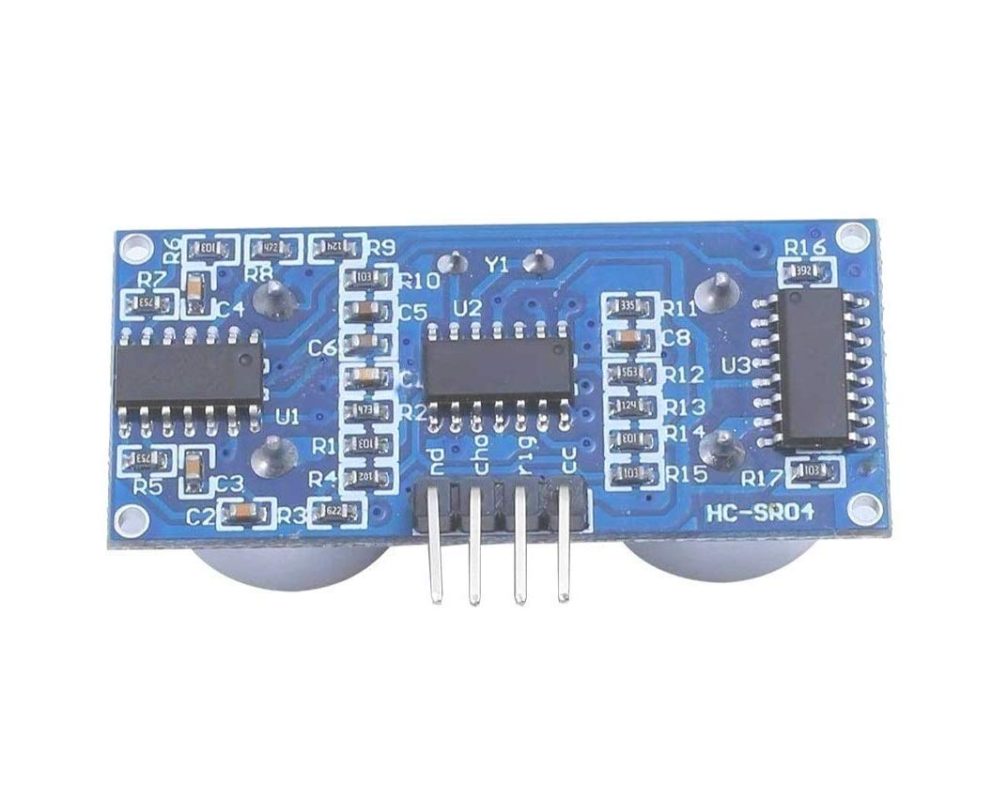 Ultrasonic Sensor with SG90 Motor and 10 pcs M-F Jumper Wire - Vayuyaan