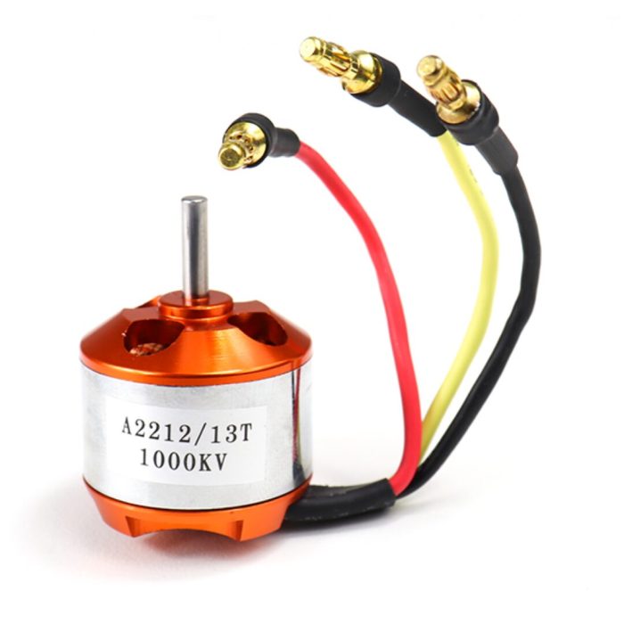 A2212 1000KV BLDC Motor With Soldered Bullet Connector (Set of 4 ...