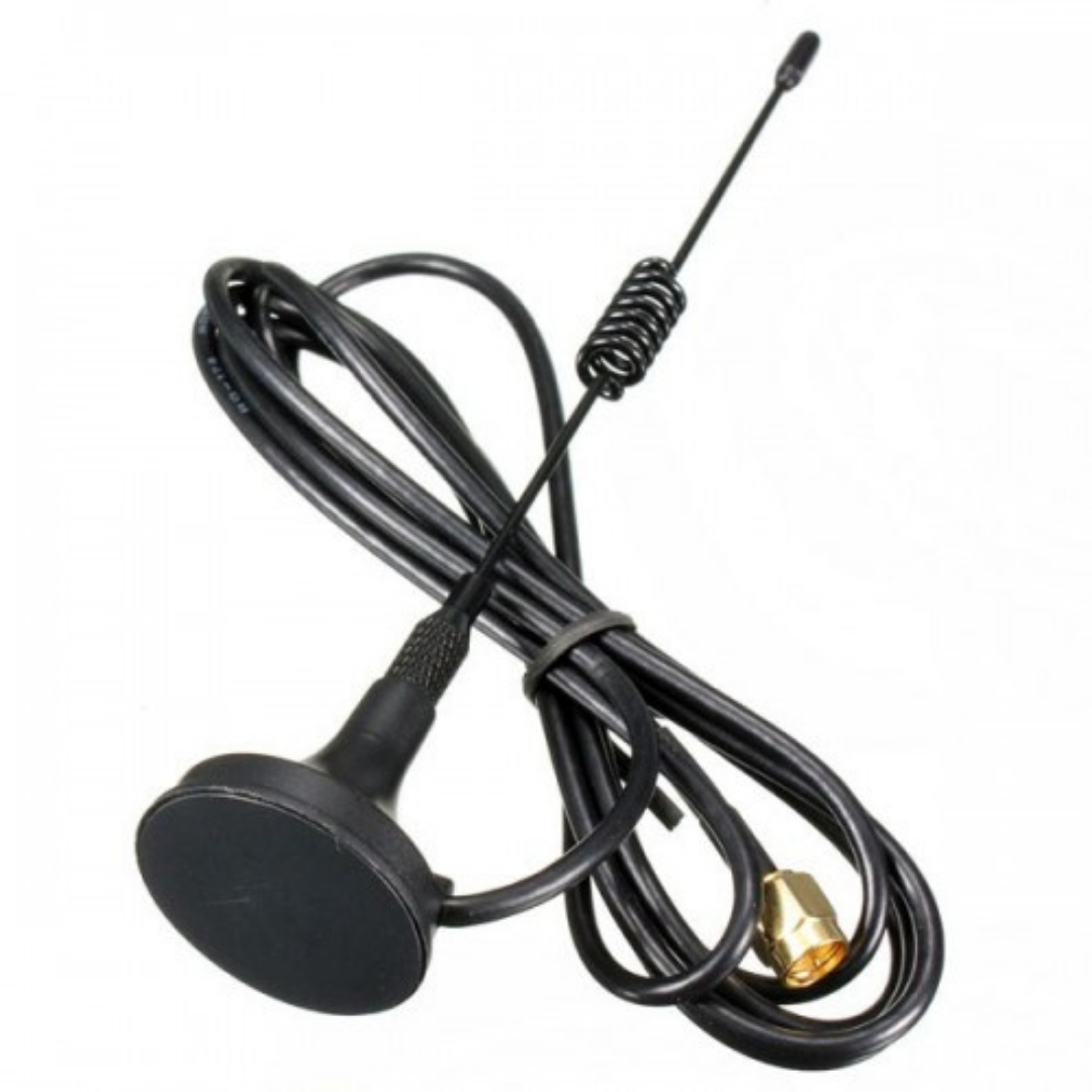 3dBi Magnetic Mount Antenna for GSM FCT Device (10 Feet Long) - Vayuyaan