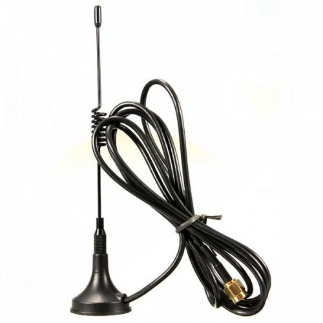 3dBi Magnetic Mount Antenna for GSM FCT Device (10 Feet Long) - Vayuyaan