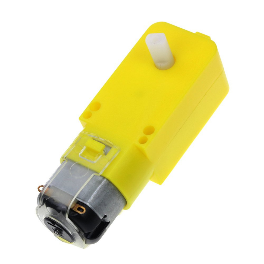 DC BO Motor 12V Dual Shaft - Straight - Vayuyaan