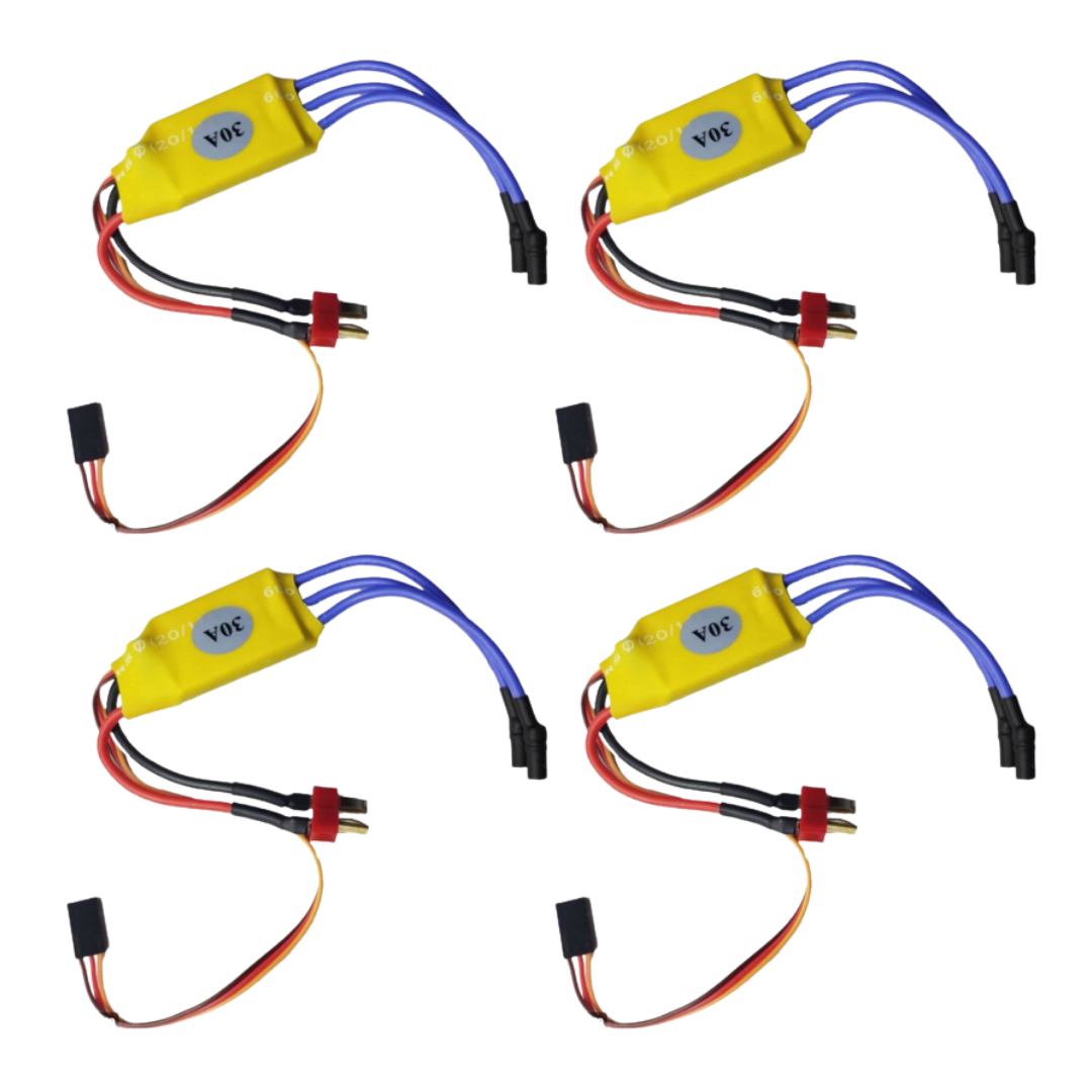 30A ESC Electronic Speed Controller With Dean Connector (Set of 4 ...