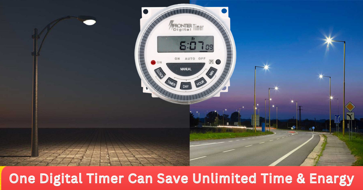 Frontier TM619H2 Digital Timer Programmable Time Switch - Vayuyaan