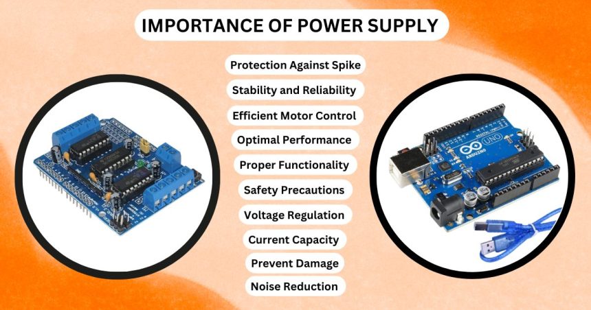 Arduino Uno R3 With L293D Motor Driver - Vayuyaan