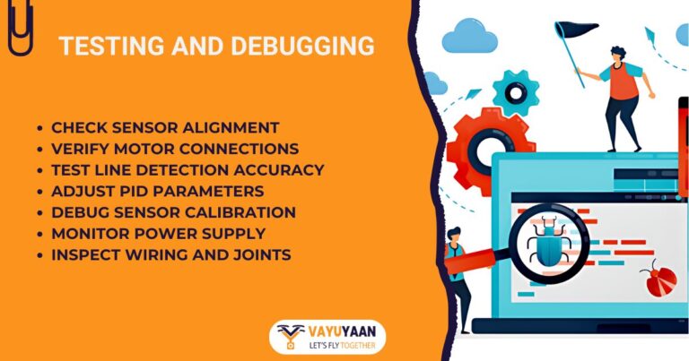 Line Follower Robot Using Arduino - Step-by-Step Tutorial - Vayuyaan
