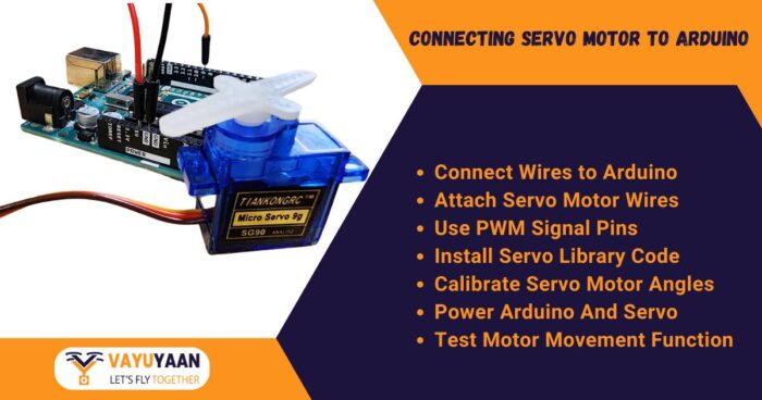 Servo Motor Control with Arduino Uno R3 and L293D Motor Driver - Vayuyaan