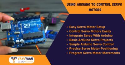 Servo Motor Control with Arduino Uno R3 and L293D Motor Driver - Vayuyaan
