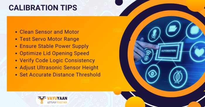 Smart Dustbin Using Arduino and Ultrasonic Sensor - Vayuyaan