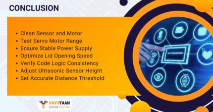 Smart Dustbin Using Arduino and Ultrasonic Sensor - Vayuyaan