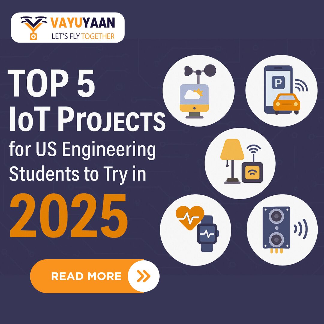 Top 5 IoT Projects for US Engineering Students to Try in 2025 - Vayuyaan